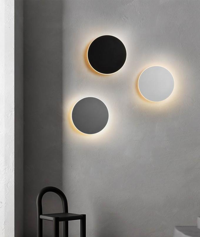 circular wall lamp round led wall light die cast aluminum industrial ...