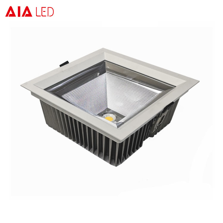 led downlight ip65 recessed square downlight&COB ip65 cob waterproof ...