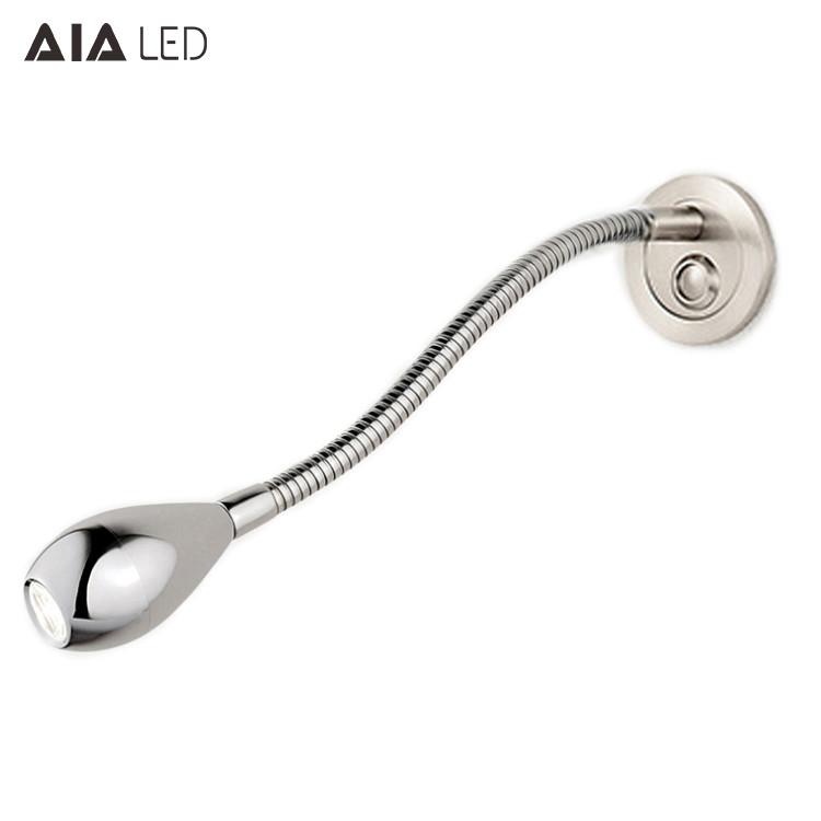 IP40 recessed mounted bedside wall lamp headboard wall light 3W Indoor ...